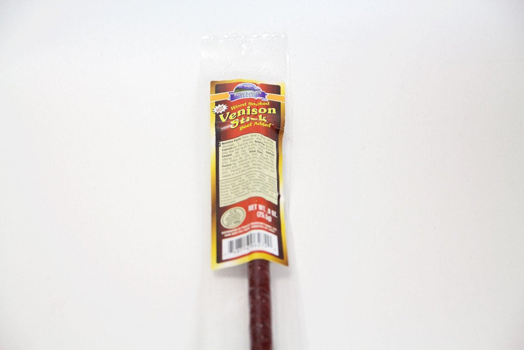 Pacific Mountain Farms - HOT Wood Smoked Venison Stick with Beef ...